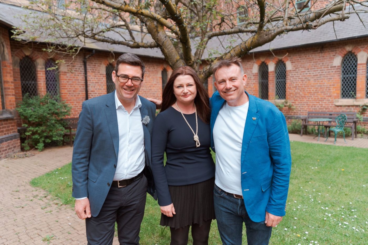 bob riley charlotte osborrne and andy burnham | The Monastery